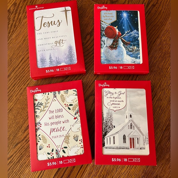 Dayspring | Holiday | Nwt Dayspring Christmas Card Set Bundle Of 4 ...